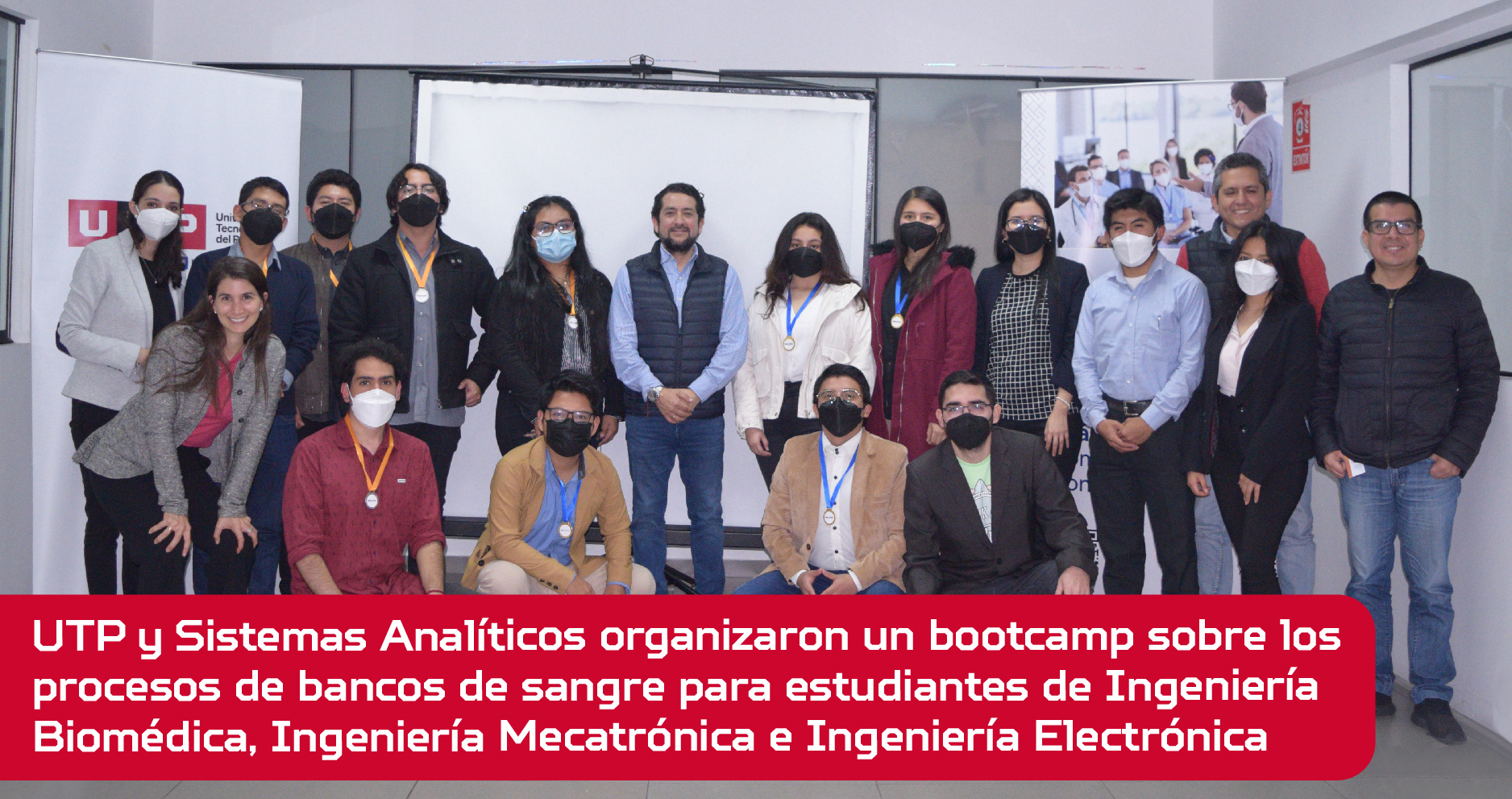 UTP y Sistemas Analíticos organizaron un bootcamp sobre los procesos de bancos de sangre ...